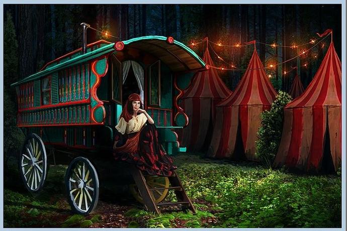 The Peculiar Case of Mysterious Gypsy Caravan by Black Cat Escape Room